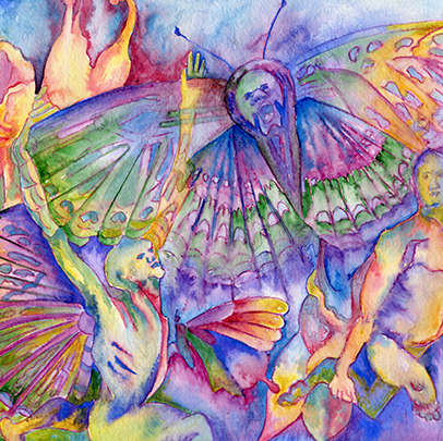 Dance of Nature 3 | Claire Harrison Fine Art | Botanical & Ecological ...