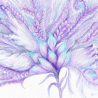 Dance of Nature, Surreal nature, Claire Harrison Art, British Artist ...